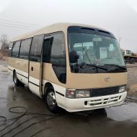 China Affordable Used Left Hand Drive Toyota Coaster Bus with Optional Air Conditioner for sale