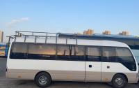 China 8500kg Total Mass Used Coaster Bus with Overhead Luggage Rack and 4-6L Engine Capacity for sale