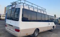 China 8500kg Total Mass Used Coaster Bus with Overhead Luggage Rack and 4-6L Engine Capacity for sale