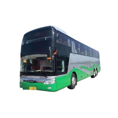 China 68 Seats Used Coach Bus Year 2017 with and Rear Engine Place Engine Capacity 6 8L for sale