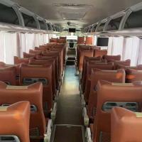 China 68 Seats Used Coach Bus Year 2017 with and Rear Engine Place Engine Capacity 6 8L for sale