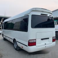 China 30 Seats LHD Used Coaster Bus with 9.00R20 Tire and Diesel Engine in Good Condition for sale