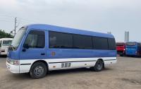 China Well Refurbished Toyota Coaster 29 Seats Sliding Windows Bus with DF5S410 Gear Box for sale