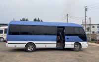 China Well Refurbished Toyota Coaster 29 Seats Sliding Windows Bus with DF5S410 Gear Box for sale