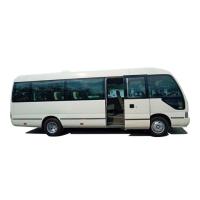 China Good Condition LHD Used Diesel 30 Seater Toyota Coaster Bus Suitable for Group Travel for sale