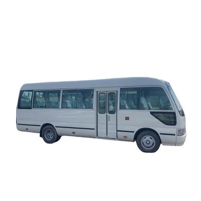 China Used Toyota Coaster Bus with 30 Seats and EURO 3 Emission Standard in Good Condition for sale