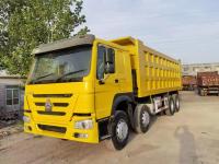 China Used HOWO Dump Truck 8x4 Tipper Truck 12 Wheel Dumper Trucks for Mining Transportation for sale