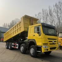 China Used HOWO Dump Truck 8x4 Tipper Truck 12 Wheel Dumper Trucks for Mining Transportation for sale