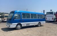 China Diesel 30 Seater Toyota Coaster Bus Good Condition LHD Wheelbase 3935 mm Fuel Diesel for sale