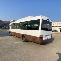 China 30 Seater Toyota Coaster Bus Good Condition Diesel Max Output 95 kw LHD 6900*2010*2600 for sale