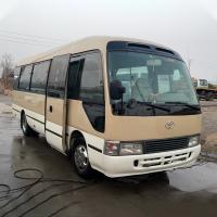 China Good Condition 30 Seater Diesel Toyota Coaster Bus with Special Discount for sale