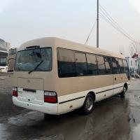 China Good Condition 30 Seater Diesel Toyota Coaster Bus with Special Discount for sale