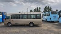 China 30 Seater Toyota Coaster Bus Good Condition LHD Seat Capacity 30 7.00R16 Tires 30 Seats for sale