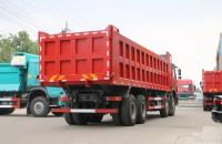China Howo 8x4 12 Wheel Used Tipper Truck 40 Tons 380 Hp Heavy Dump Truck With Left Steering for sale