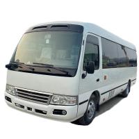 China Refurbished Toyo ta Coaster Bus 30 Seater Buses Coaches Second Hand Euro 3 Diesel for sale