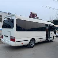 China Refurbished Toyo ta Coaster Bus 30 Seater Buses Coaches Second Hand Euro 3 Diesel for sale