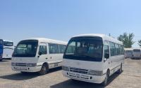 China Max Torque 340Nm/rpm Refurbished Toyota Coaster 19-29 Seats Small Passenger Coaster Bus for sale