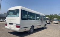 China Max Torque 340Nm/rpm Refurbished Toyota Coaster 19-29 Seats Small Passenger Coaster Bus for sale