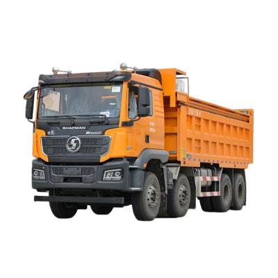 China Second Hand 400hp 8x4 6.8m Shacman Dump Truck Horsepower 351-450hp and No Touch Screen for sale