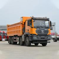 China Second Hand 400hp 8x4 6.8m Shacman Dump Truck Horsepower 351-450hp and No Touch Screen for sale
