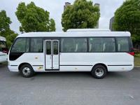 China 22 Seats Small Passenger Coaster Bus with Air Condition Six Speeds Transmission LC6T450 for sale