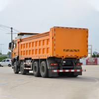 China Second Hand 400hp 8x4 6.8m Shacman Dump Truck Horsepower 351-450hp and No Touch Screen for sale
