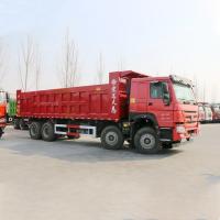 China Second Hand 380HP 8x4 8.5m HOWO Dump Truck Gross Vehicle Weight ≥30T and Touch Screen None for sale