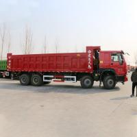 China Second Hand 380HP 8x4 8.5m HOWO Dump Truck Gross Vehicle Weight ≥30T and Touch Screen None for sale
