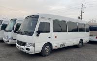 China 7.00R16 Tire Good Condition Diesel Used Toyo ta Coaster Bus Customer's Requirement for sale