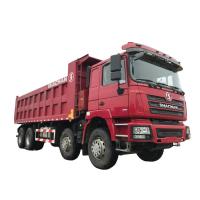 China 380hp Shacman 8x4 12 Wheeler Tipper Dump Truck with Electronic Stability Control System for sale