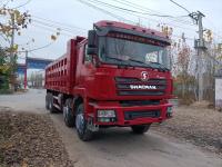 China 380hp Shacman 8x4 12 Wheeler Tipper Dump Truck with Electronic Stability Control System for sale