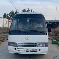 China Good Condition Used Diesel Toyota Coaster Bus EURO 3 Emission 30 Seater for sale