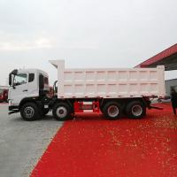 China 2024 Heavy Duty 8*4 12 Wheels 371HP Dump Truck for Mining Transportation 2 Passengers for sale