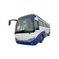China Deisel Fuel Left Hand Drive Luxury 55 Seats Passenger Bus with Toilet Air Conditioner for sale