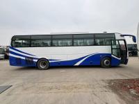 China Deisel Fuel Left Hand Drive Luxury 55 Seats Passenger Bus with Toilet Air Conditioner for sale