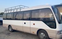 China Euro 3 Tourist Luxury Bus 29 Seater 30 Seater Used Toyota Coaster Buses for Tourists for sale