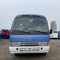 China Deisel Fuel Tourist Luxury Bus 25 Seater 30 Seater Used Toyo Ta Coaster Mini Bus for sale