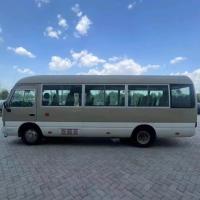 China Design Tourist Luxury Bus Euro 3 Emission Standard 30 Seaters Diesel Coaster Bus for sale