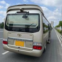 China Design Tourist Luxury Bus Euro 3 Emission Standard 30 Seaters Diesel Coaster Bus for sale