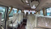 China 30 Seats Diesel Coaster Bus with M156 Transmission and EURO 3 Emission at Best for sale