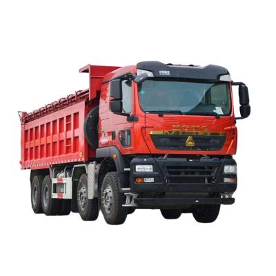 China Used 8X4 12 Wheels 371hp 375hp HOWO Dump Truck Tipper Truck with Diesel Fuel Type for sale