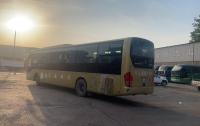 China Perfect Refurbished 65 Passengers 65 Seats Coach Bus with Engine and Long Wheel Base for sale