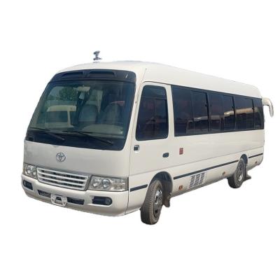 China Manual Transmission Toyota Coaster Bus with Refurbishment Options and Good Condition for sale