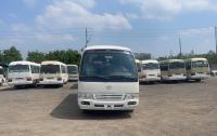 China Manual Transmission Toyota Coaster Bus with Refurbishment Options and Good Condition for sale