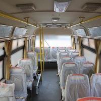 China Euro 2 22 Seats Manual Transmission 30 Seaters Deisel Fuel Toyota Coaster Bus in Dubai for sale