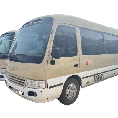 China Africa's Hottest Refurbished 29-Seater Toyota Coaster Bus with 15B-FT Engine Model for sale