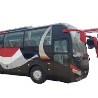 China 70 Seater Coach Bus Luxury Tour Passenger Coach with 8L Engine Capacity and Diesel Fuel Type for sale