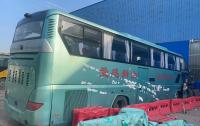 China 70 Seater Coach Bus Luxury Tour Passenger Coach with LHD Steering and Spacious Interior for sale