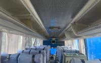 China 70 Seater Coach Bus Luxury Tour Passenger Coach with LHD Steering and Spacious Interior for sale