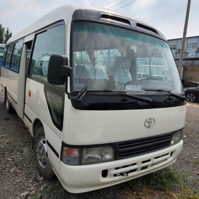 China 6 8L USED TOYO TA COASTER diesel or gasoline from 23 to 29 seats with EURO 3 emission for sale